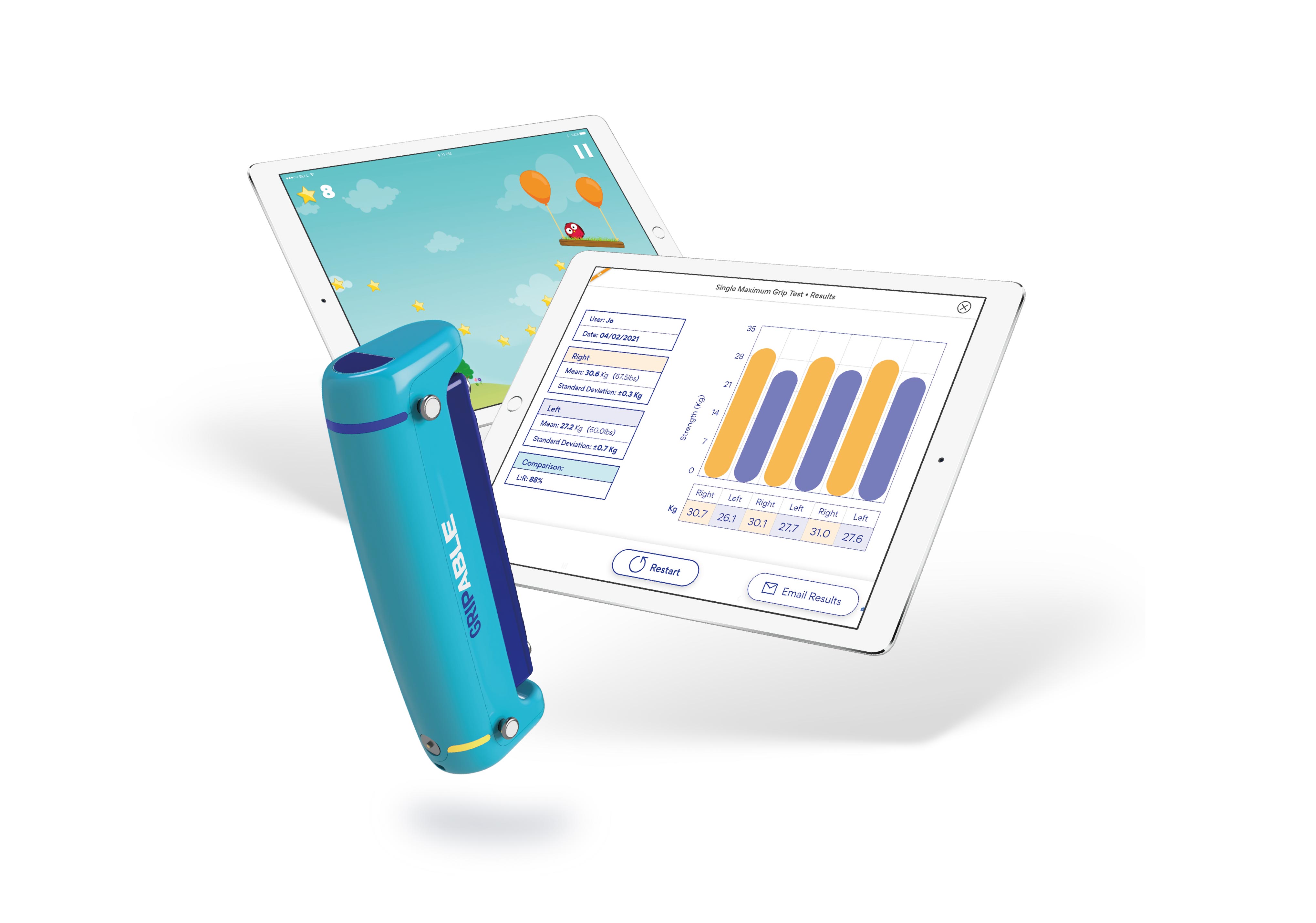 מערכת תרגול GripAble - HgaiMed מכשור רפואי